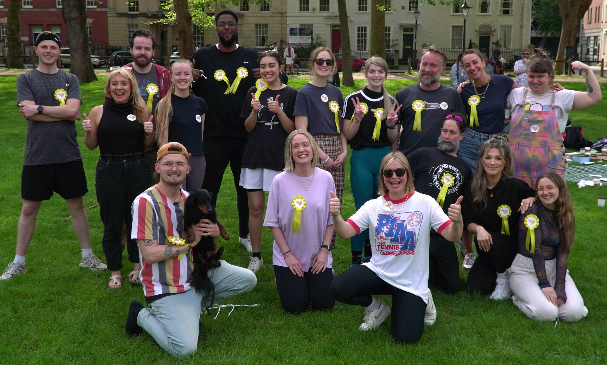 Fun and games at studio sports day - A Productions Ltd